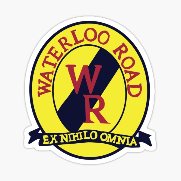 "Waterloo road emblem art" Sticker for Sale by Phoebestorm | Redbubble
