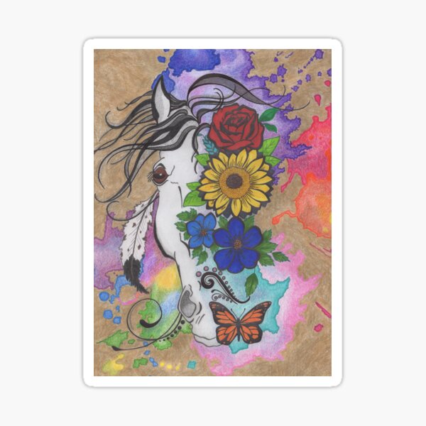 "Spirit" Sticker for Sale by MooreArts | Redbubble