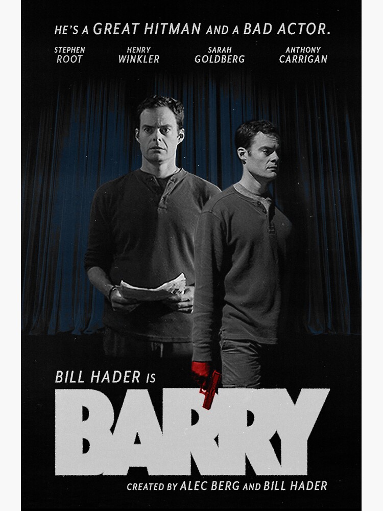 "BARRY Show Poster" Sticker by hanahlea | Redbubble