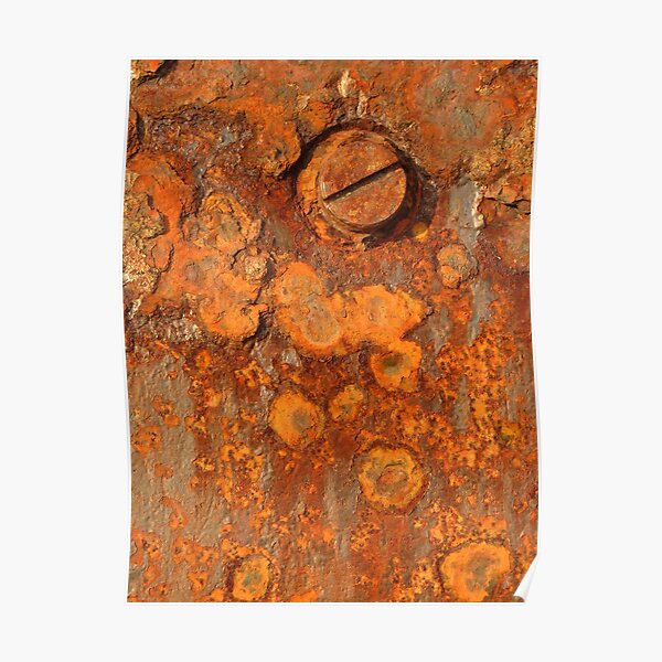 "rusty rust" Poster by HaymanArt | Redbubble