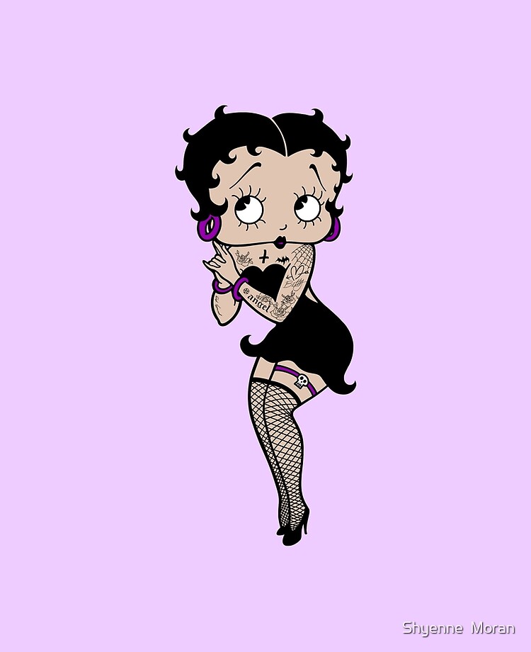"Goth-Betty Boop" iPad Case & Skin for Sale by Shyenne Moran | Redbubble