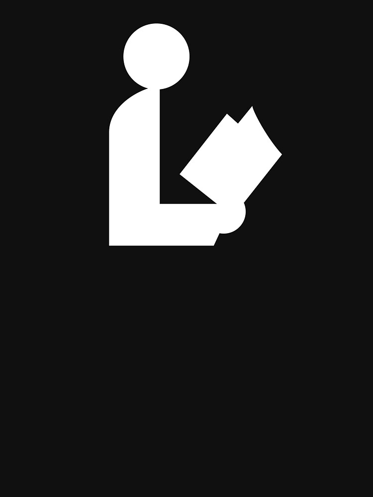 "Library Sign Logo" T-shirt for Sale by twHistory | Redbubble | reading ...