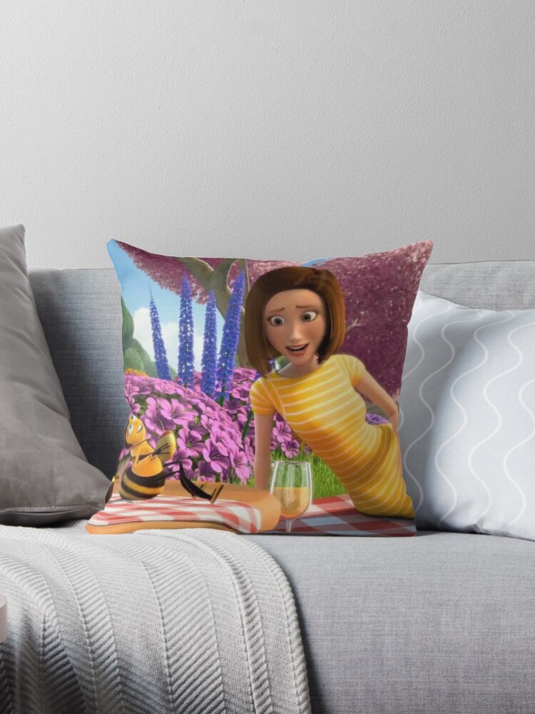 Bee Movie Vanessa Throw Pillow By Sleepingonline Redbubble