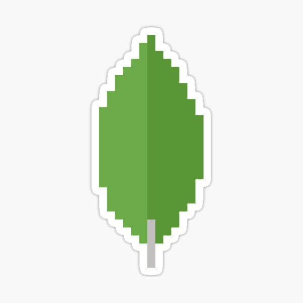 "8-bit MongoDB" Sticker for Sale by NewLineDesigns | Redbubble