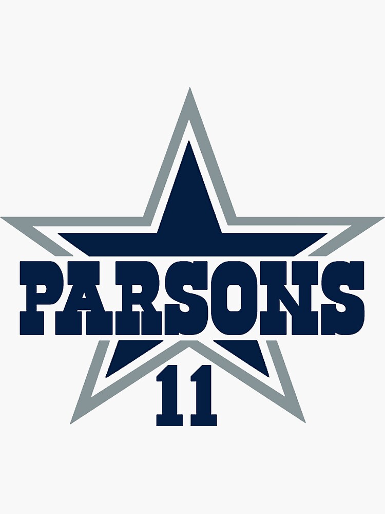 "Parsons 11, Dallas Football " Sticker for Sale by Lousithy82 | Redbubble