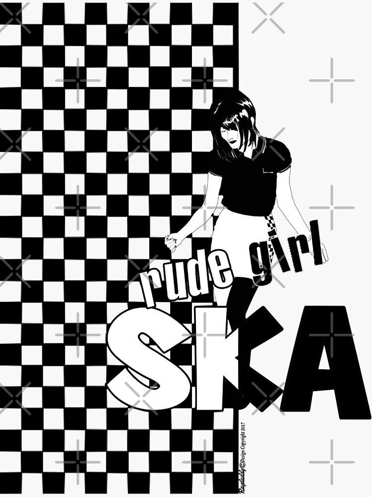 "Day Gift Rude Girl Ska Appreciation Gifts For Women Medical" Sticker ...