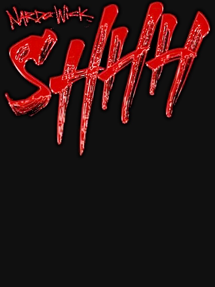 "SHHH!!" T-shirt for Sale by Posloea | Redbubble | nardo wick t-shirts ...