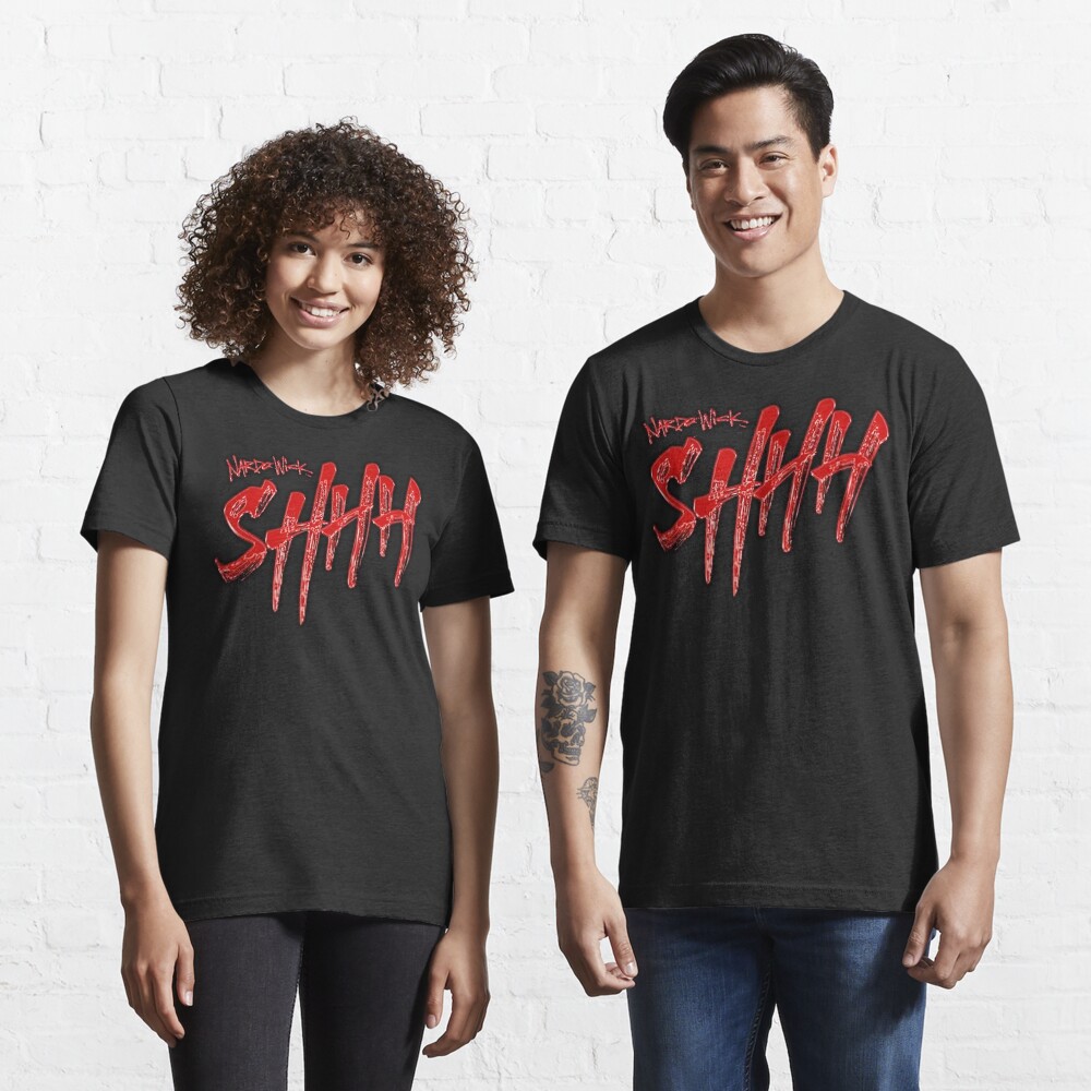 "SHHH!!" T-shirt for Sale by Posloea | Redbubble | nardo wick t-shirts ...