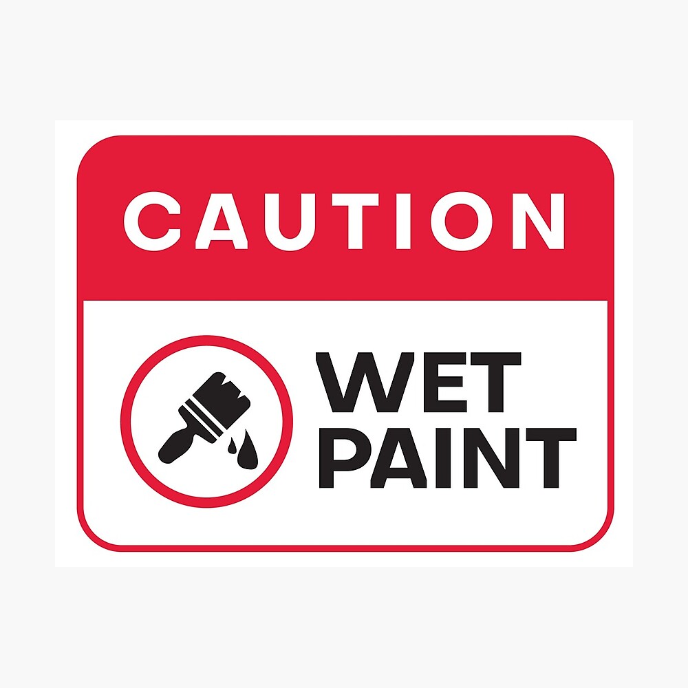 Wet Paint Sign Pdf
