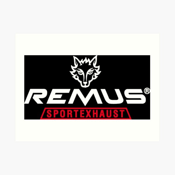 "RACING - "REMUS EXHAUST"LOGO" Art Print for Sale by AngelaRage49 ...