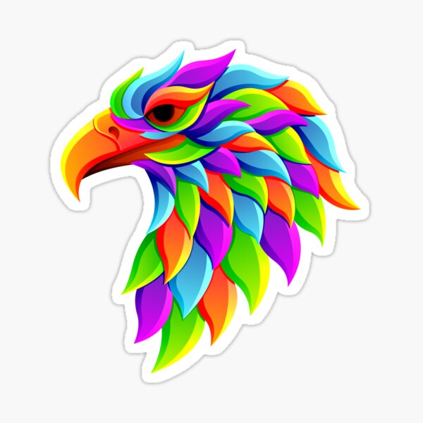 "Rajawali" Sticker by haeldesign | Redbubble