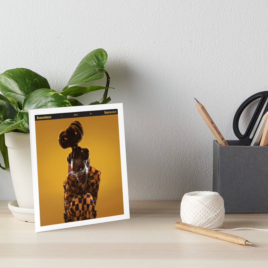 "Little Simz Sometimes I Might Be Introvert" Poster for Sale by Qarhmau ...