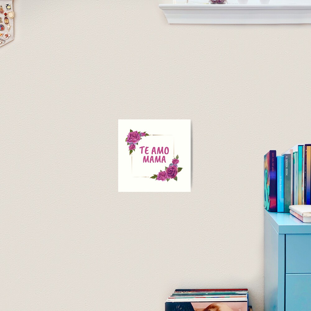 "Te Amo Mama" Sticker for Sale by SMCHR | Redbubble