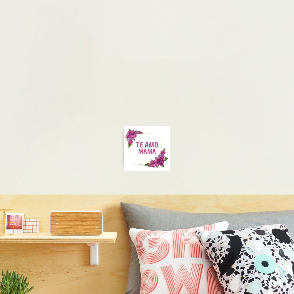 "Te Amo Mama" Sticker for Sale by SMCHR | Redbubble
