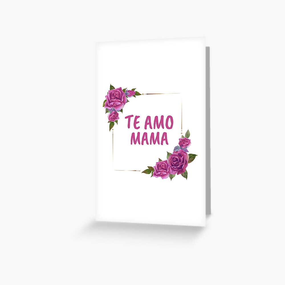 "Te Amo Mama" Sticker for Sale by SMCHR | Redbubble