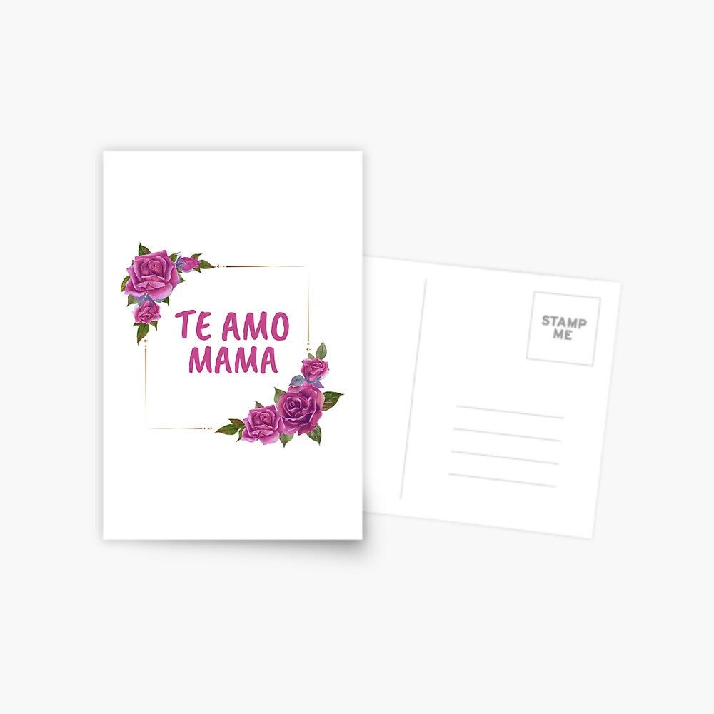 "Te Amo Mama" Sticker for Sale by SMCHR | Redbubble