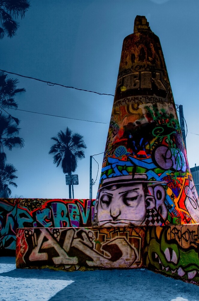 "Graffiti Cone" by Brendan Arthur Ring | Redbubble