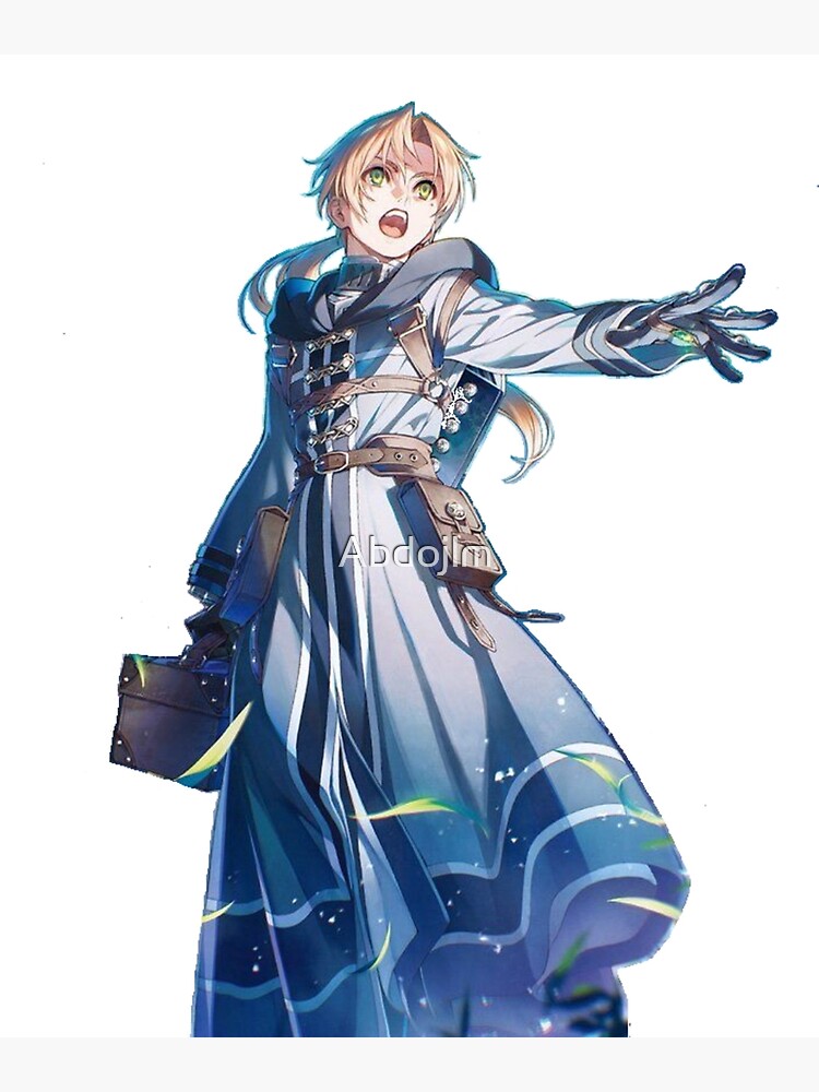 "Mushoku Tensei:Isekai Ittara Honki Dasu" Poster for Sale by Abdojlm ...