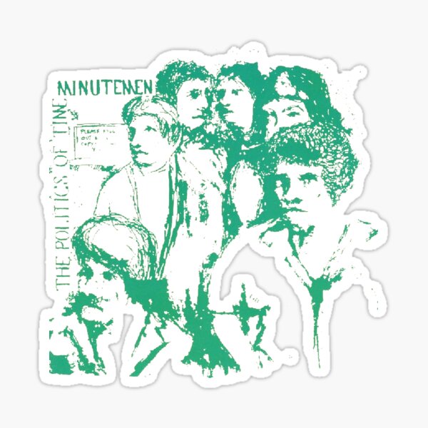 "minutemen band wipers san pedro punk rock american punk rock" Sticker ...