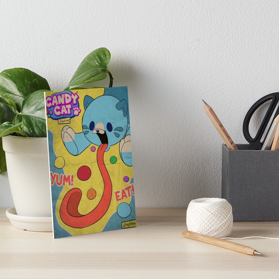 "poppy playtime candy cat title" Art Board Print by CASUAL96 | Redbubble