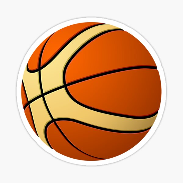 "Basketball" Sticker by YagamiL | Redbubble