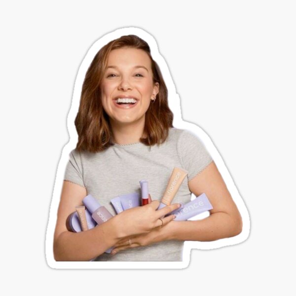 "Millie Bobby brown Sticker" Sticker by SirickWohlers | Redbubble