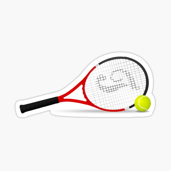 " Tennis rackets" Sticker for Sale by ShopBestDesign | Redbubble