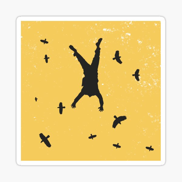 "Skydiving " Sticker for Sale by thamusida | Redbubble