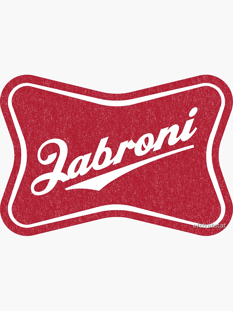 "Jabroni" Sticker for Sale by efstratatat | Redbubble