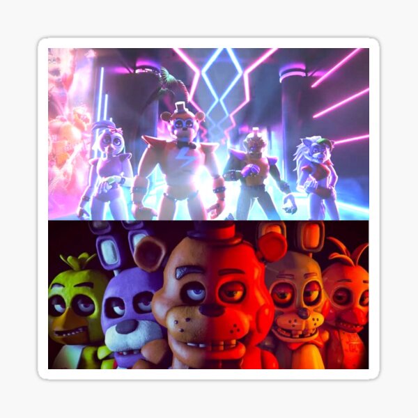 "FnaF Security Breach" Sticker for Sale by Aurkan786 | Redbubble