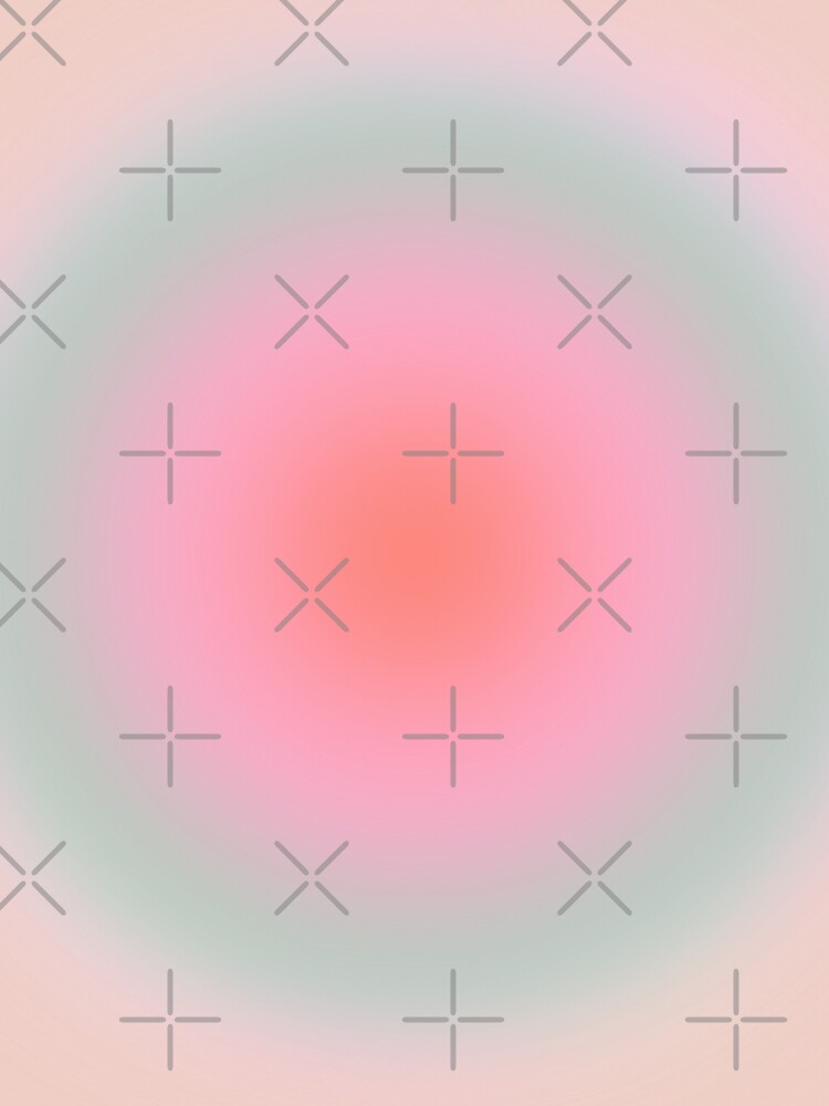 Gradient Print Soft Aesthetic Pastel Gradient Aura Modern Preppy ...