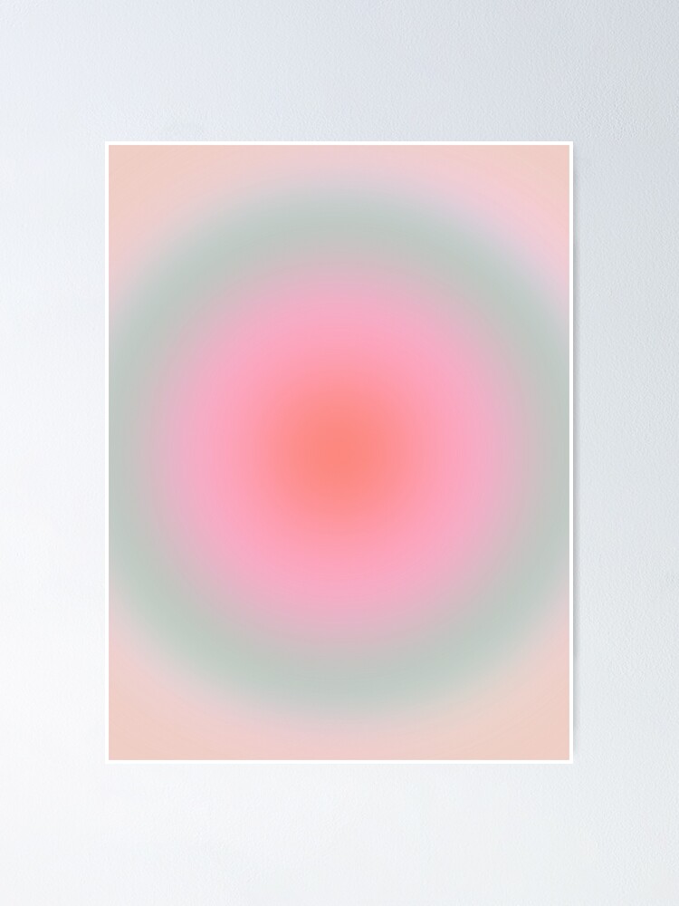 "Gradient Print Soft Aesthetic Pastel Gradient Aura Modern Preppy ...