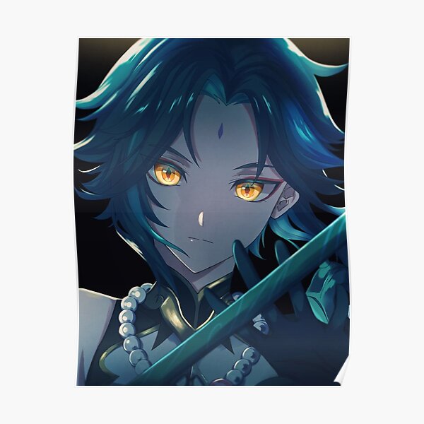 "Genshin Impact Xiao" Poster by Marucchi | Redbubble