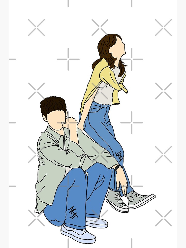 "Our Beloved Summer (KDRAMA) - Choi Ung and Kook Yeonsu" Art Board ...