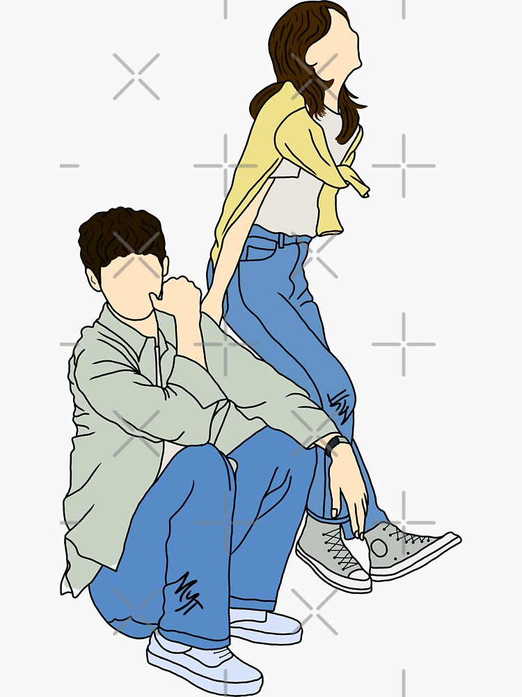 "Our Beloved Summer (KDRAMA) - Choi Ung and Kook Yeonsu" Sticker for ...