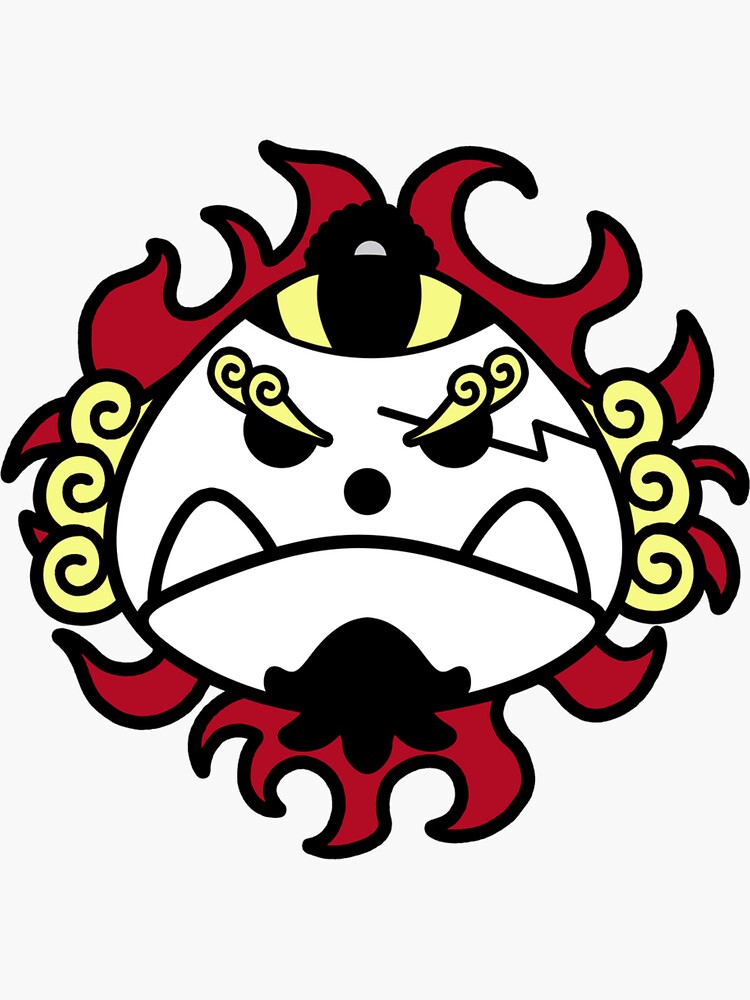 "Jimbei flag skull logo" Sticker by Almorrana | Redbubble