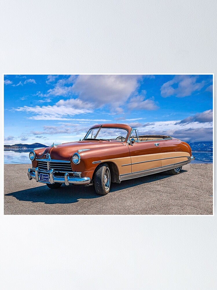 "1949 Hudson Commodore Six Brougham" Poster for Sale by mtbearded1 ...