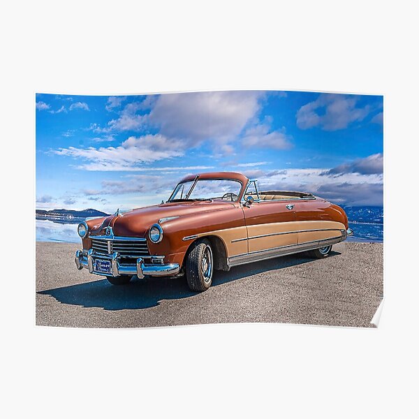 "1949 Hudson Commodore Six Brougham" Poster for Sale by mtbearded1 ...