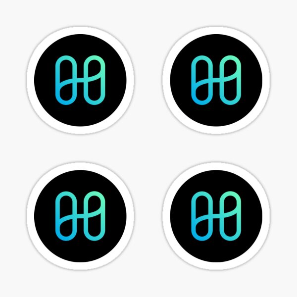 "Harmony ONE cryptocurrency logo" Sticker by angelusdark | Redbubble