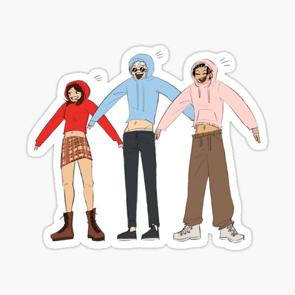 "dummies " Sticker for Sale by Ryanscribbles | Redbubble