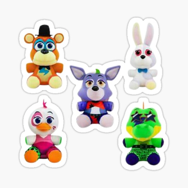 "fnaf security breach Sticker" Sticker for Sale by Loksxolov | Redbubble