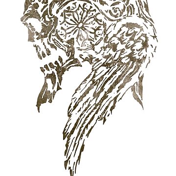 "The Lucian Crest - White BG" Sticker for Sale by gysahlgreens | Redbubble