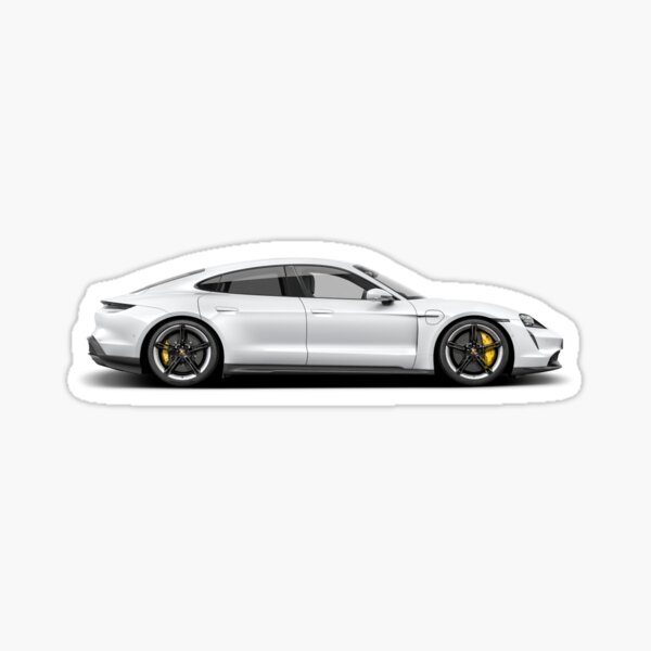 "Porsche Taycan Turbo S" Sticker by MarcosJD | Redbubble