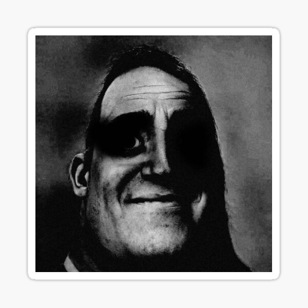 "Traumatized bob meme" Sticker for Sale by Missdoodledoo | Redbubble