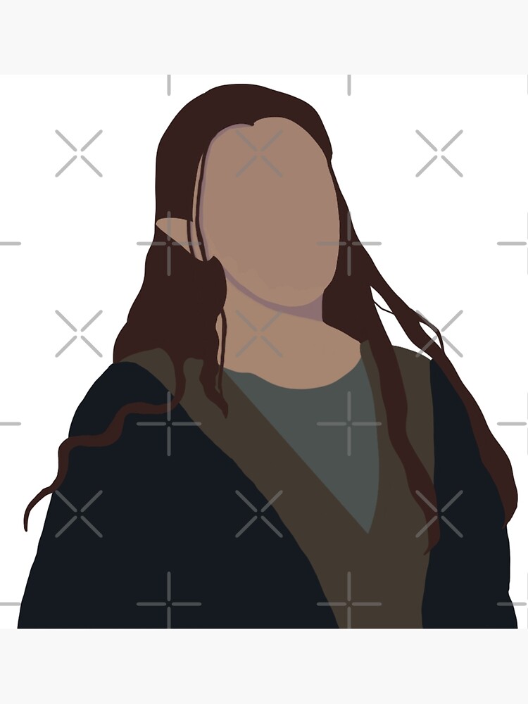 "Francesca Findabair" Poster by merelvandegraaf | Redbubble