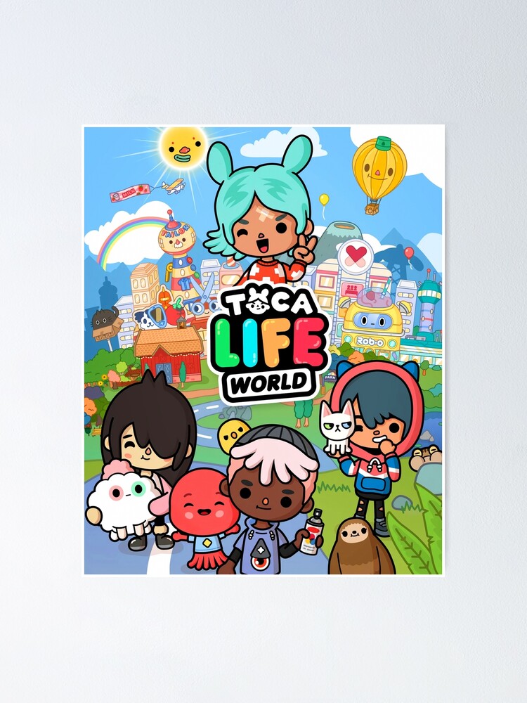 "Toca Life World" Poster for Sale by TocaBocaArt | Redbubble