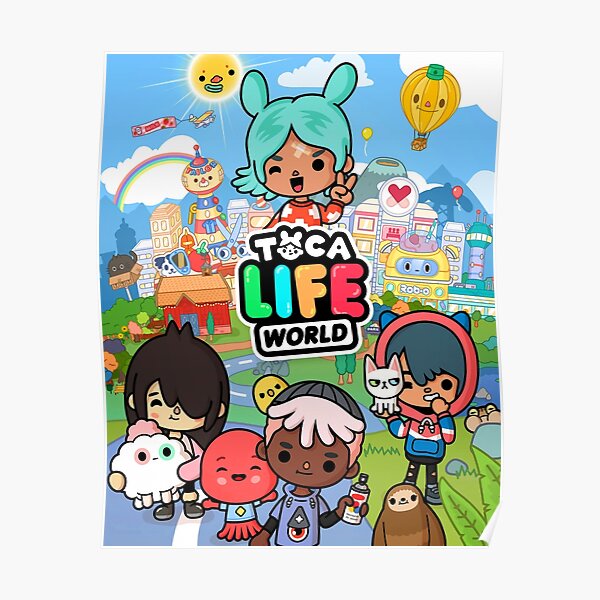 "Toca Life World" Poster for Sale by TocaBocaArt | Redbubble