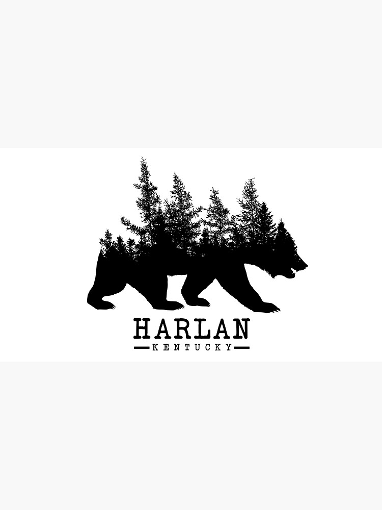 "Bear Logo Design - Harlan, Kentucky" Cap for Sale by OverbeeDesigns ...