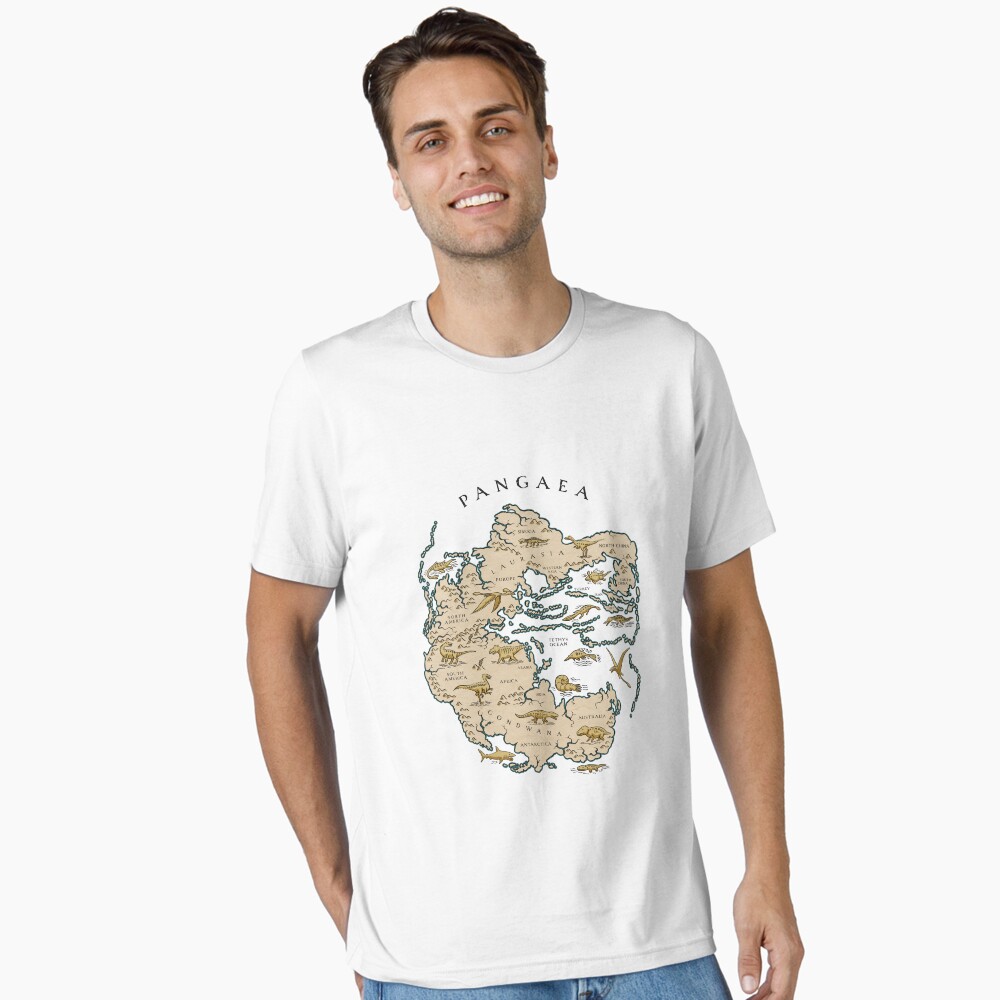"map of the supercontinent Pangaea" Poster for Sale by morden | Redbubble