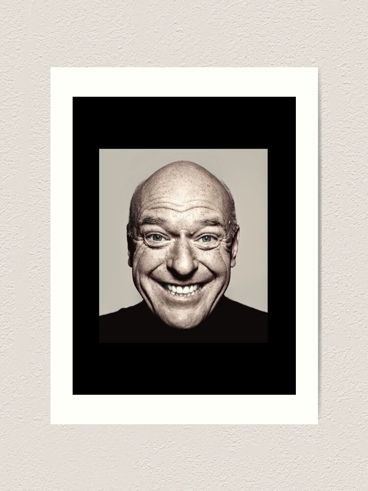 "Dean Norris Reaction Meme" Art Print for Sale by tutorvein | Redbubble